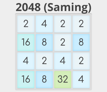 2048 (Saming version) - Play Online on SolitaireParadise.com