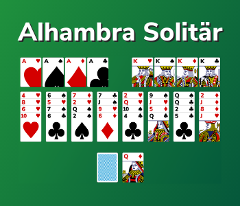 Alhambra Solitär - Kostenlos Online Spielen auf SolitaireParadise.com