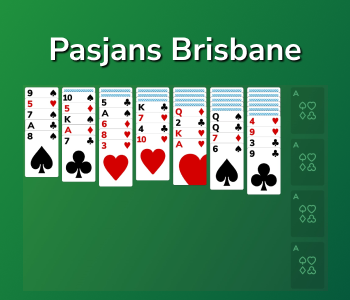 Pasjans Brisbane - Graj online na Solitaire Paradise