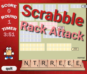 Scrabble Rack Attack - Play Online on SolitaireParadise.com